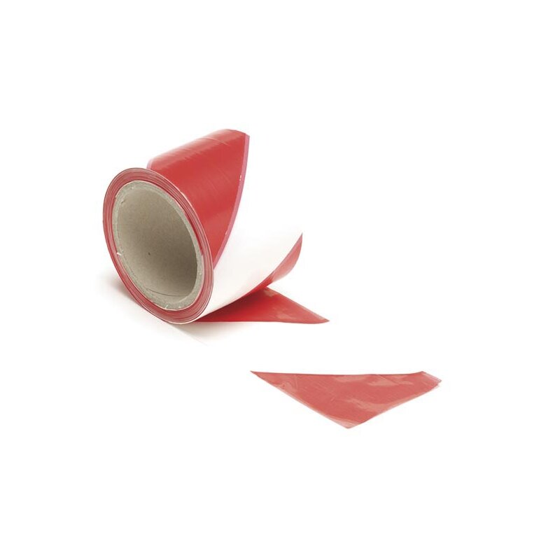 Absperrband - Rot/Weiß - 100 m - AkkuPlus GmbH & Co. KG - Akku leer?