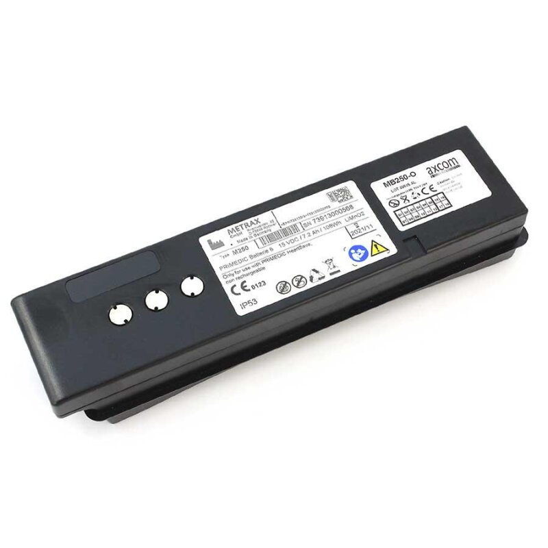 Ersatzbatterie - Primedic / Metrax Defi HeartSave 6 / HS6 / HS6S
