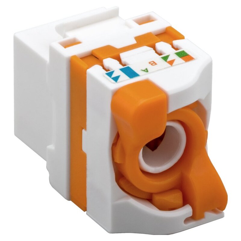 Keystone Modul RJ45 CAT 6, UTP, 250 MHz - AkkuPlus GmbH & Co. KG
