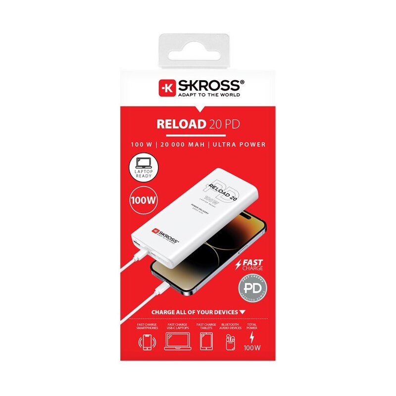 Powerbank Reload 20 PD 100 W - AkkuPlus GmbH & Co. KG - Akku leer